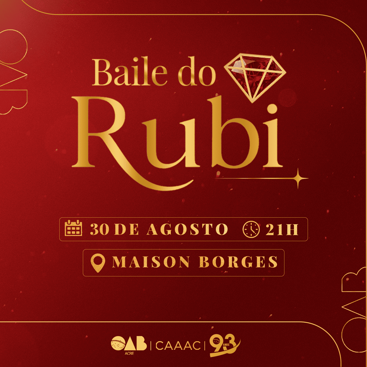 Baile do Rubi XVI - Mapa de Mesas